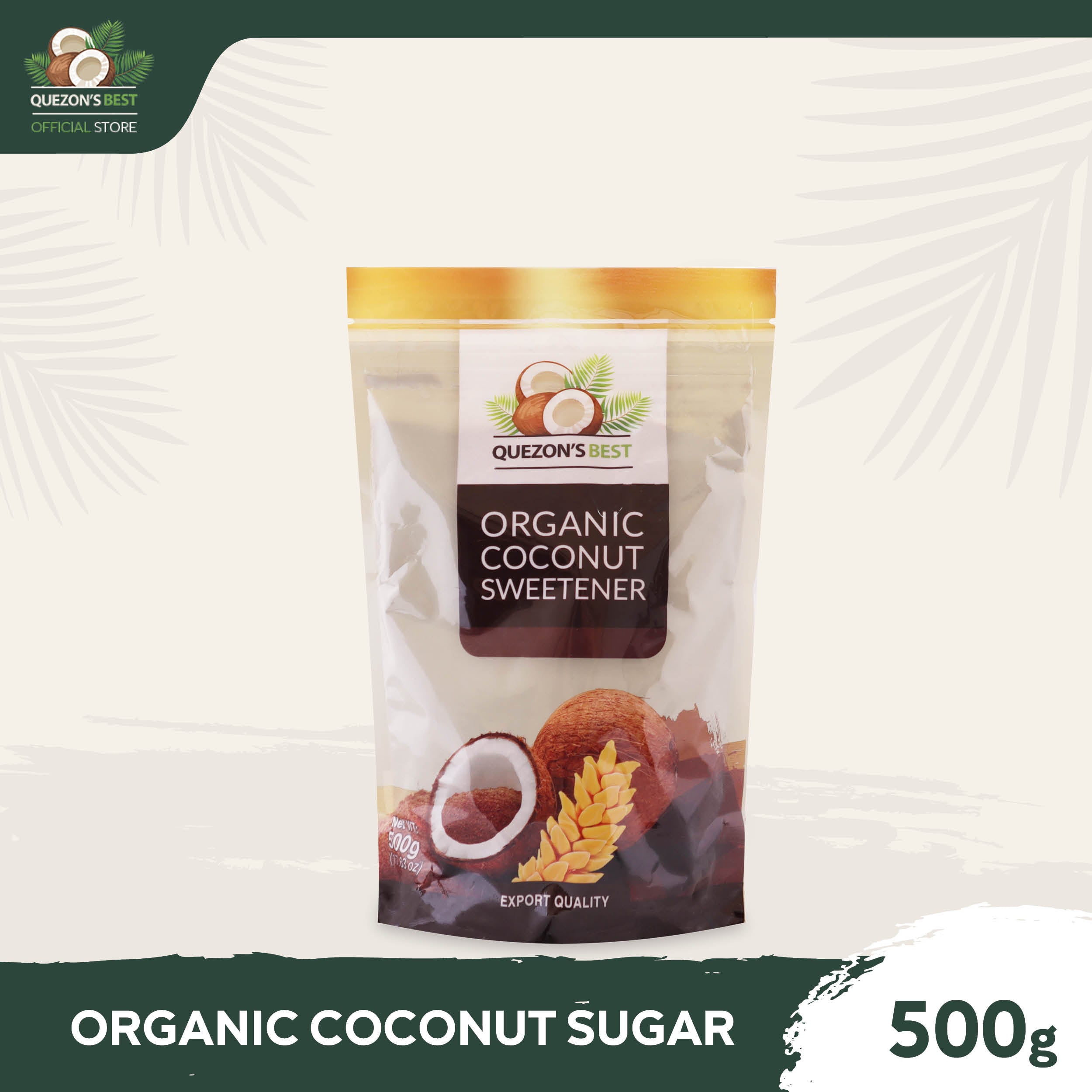 Quezon's Best Organic Coconut Sugar 1kg – Quezon's Best Official Store
