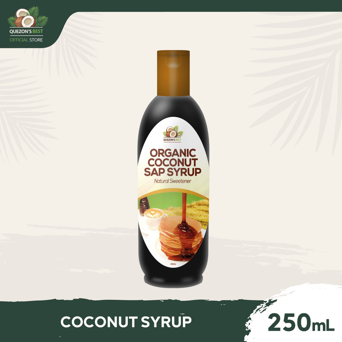 Quezon's Best Organic Coconut Sap Syrup 250mL (Plastic Bottle) – Quezon ...